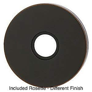Emtek Modern Brass Double Hook with Matching Finish Rosette - Choice of 7 Finishes - 280909US19 - Regular Disk Rosette - Flat Black (US19)