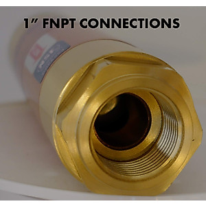 Superior Water Conditioners Model RX Home Water Conditioner System with No Salt - Electric, Inline, Salt Free Water Conditioner and Descaler System for Whole Home - 9 GPM, 1" Inlet/Outlet