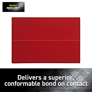 Scotch 414H-ST 051141397252 Extreme Mounting Tape, 8 Strips, Black