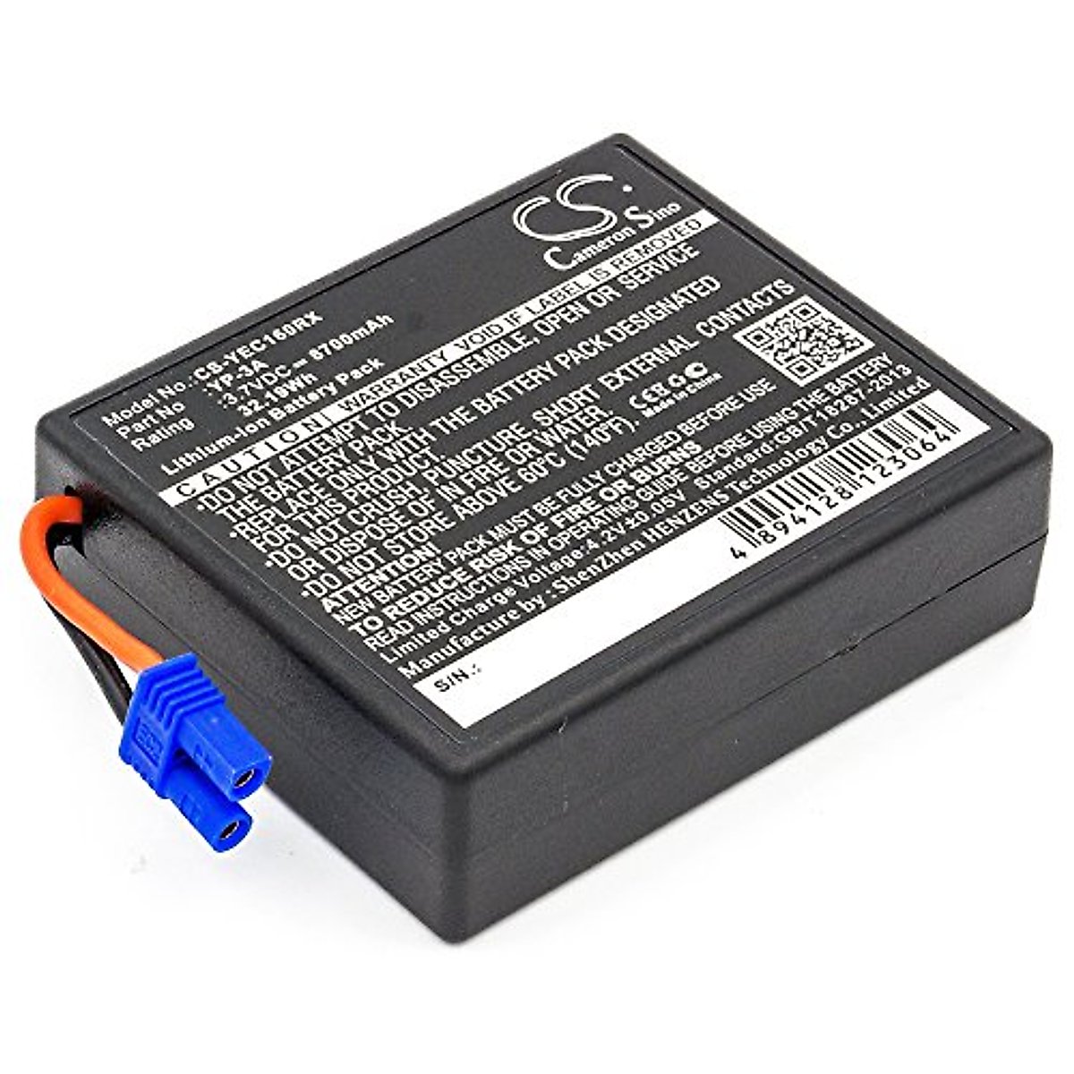 3.7V Battery Replacement is Compatible with H480 Drone Remote Control ST16 Pro Remote Controller ST16 Pro Controller ST16 Controller ST16 Remote Controller