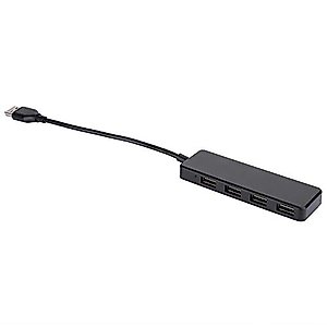 Voluxe Hub Adapter, 5Gbps Hub, Stable Small Size 4‑in‑1 Good Performance for Computer Desktop