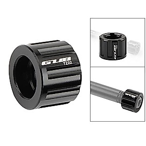 BESSTUUP Bike Thru Axle Nuts Rear Wheel Hub Axle 14mm Hub Aluminum Bicycle Skewer Conversion Bolt Screw Nuts Fastener Road MTB Cycling