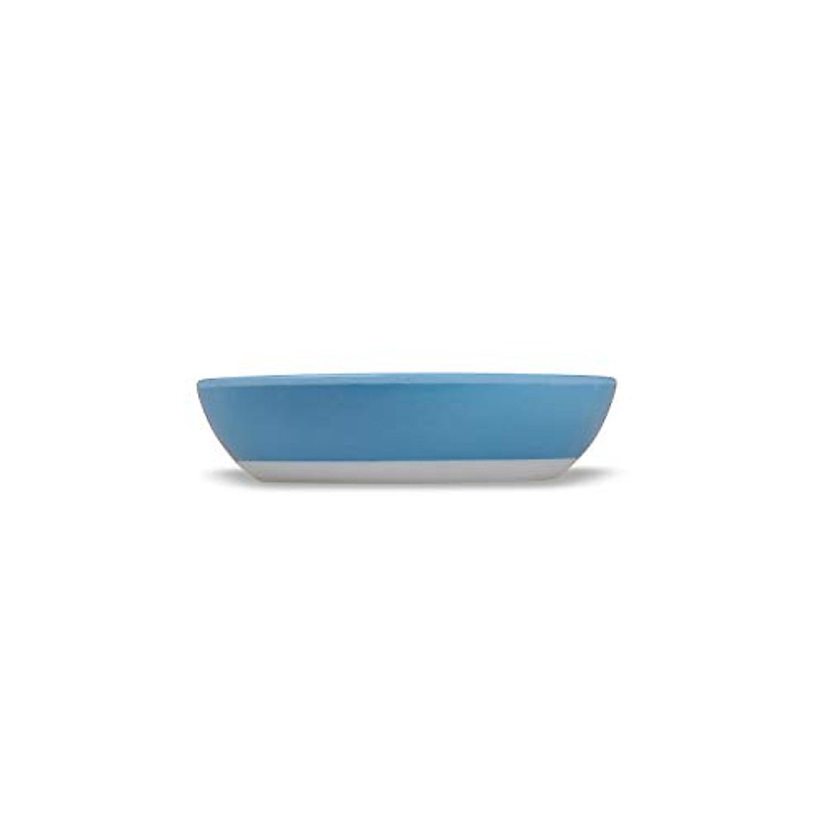 Van Ness Pets EcoWare Whisker-Friendly Cat Bowl, Wide Dish Cat Dish, 8 OZ, Blue