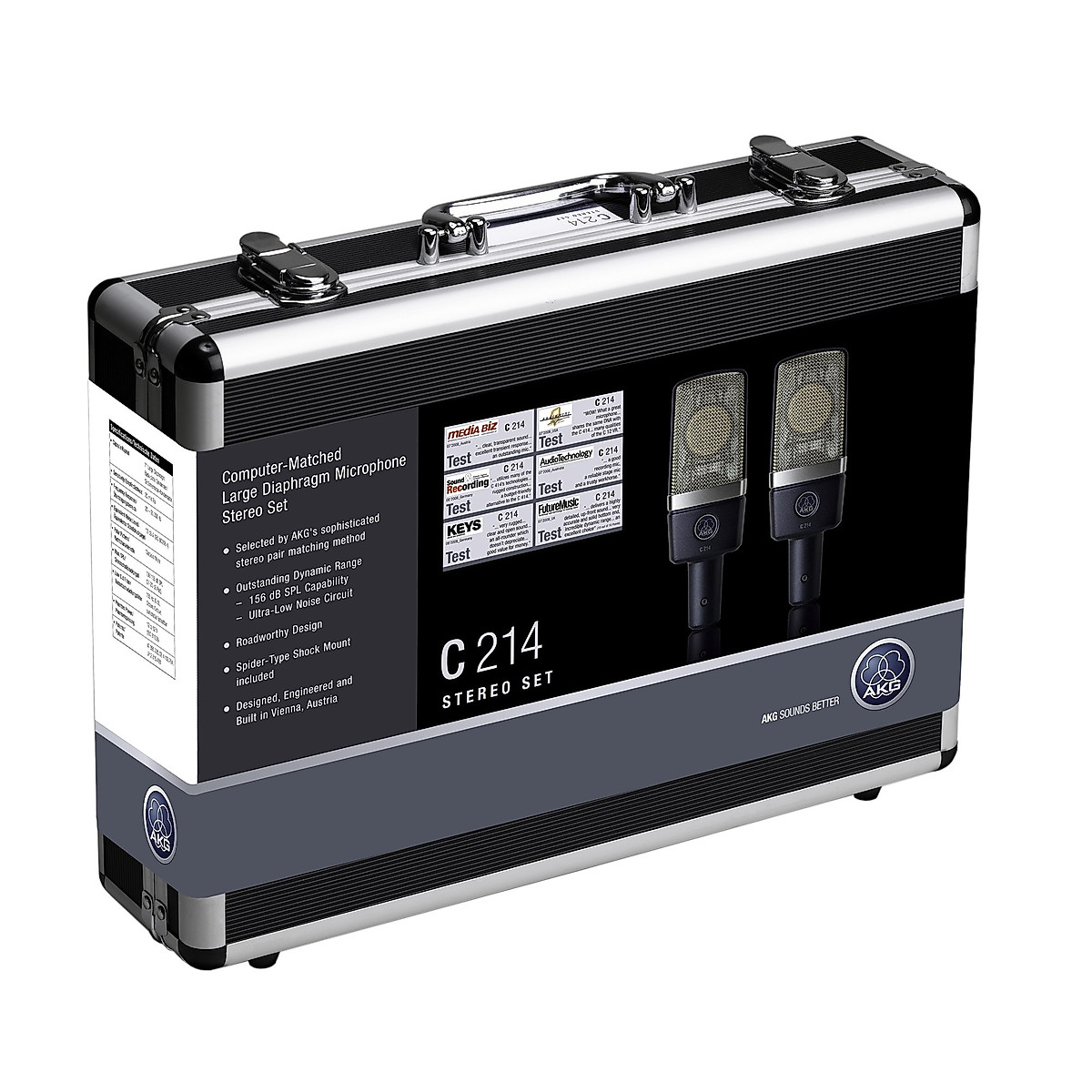 AKG C214 Large-Diaphragm Condenser Microphone (C214d1)
