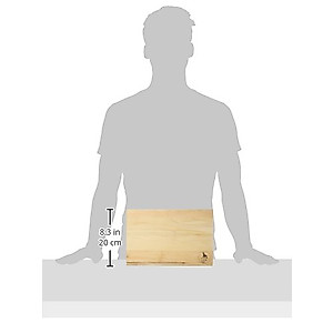 J.K. Adams 12-Inch-by-8-Inch Maple Wood Pro-Classic Cutting Board