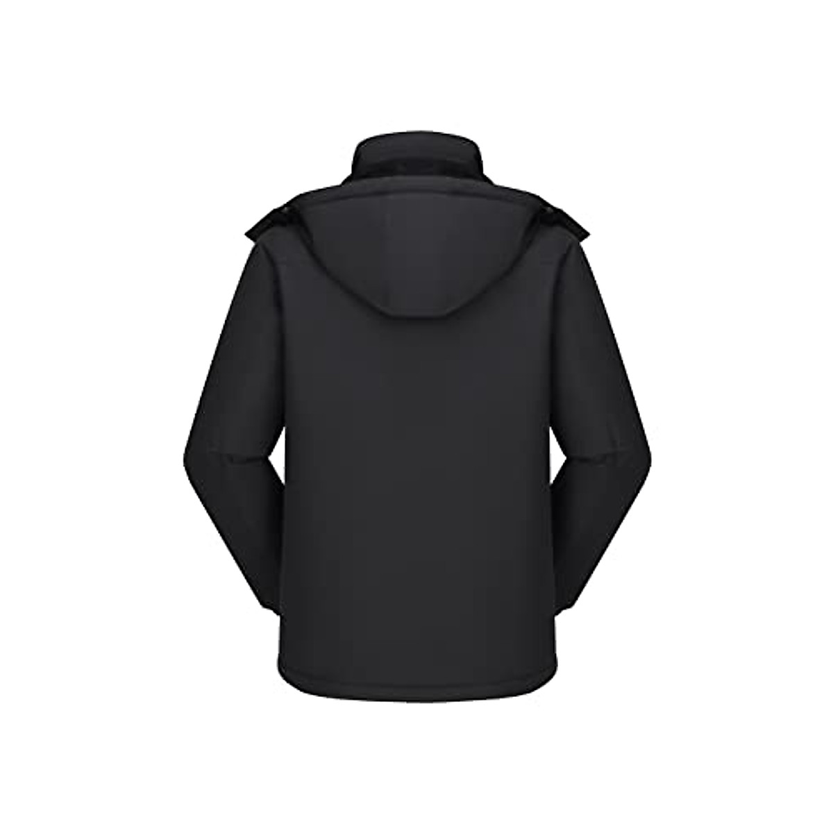 GOLDEN CAMEL Men's Winter Ski Jacket Mountain Snow Coats Waterproof Detachable Hood Windproof Fleece Rain Jackets