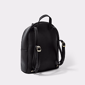 KATIE LOXTON Isla Womens Large Zippered Top Handle Backpack Black