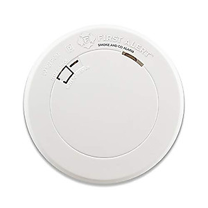 First Alert BRK PRC710 Smoke and Carbon Monoxide Alarm with Built-In 10-Year Battery , White