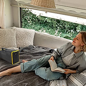 Emerson Quiet Kool 1,500 BTU Outdoor Utility Portable Air Conditioner and Dehumidifier for Camping, Tents, RVs, Garages and Pet Houses up to 100 Sq. Ft., AC for Camping with 5.9 ft. Power Cord