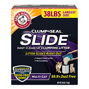 Arm & Hammer Slide Cat Litter - Clumping Multi-Cat, 38 lbs.