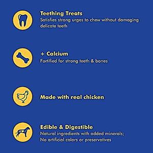 N-Bone Puppy Teething Treats,Chicken, 3.74 oz (111150)