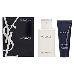 Yves Saint Laurent Kouros Men Giftset (Eau De Toilette Spray, Hair and Body Wash)