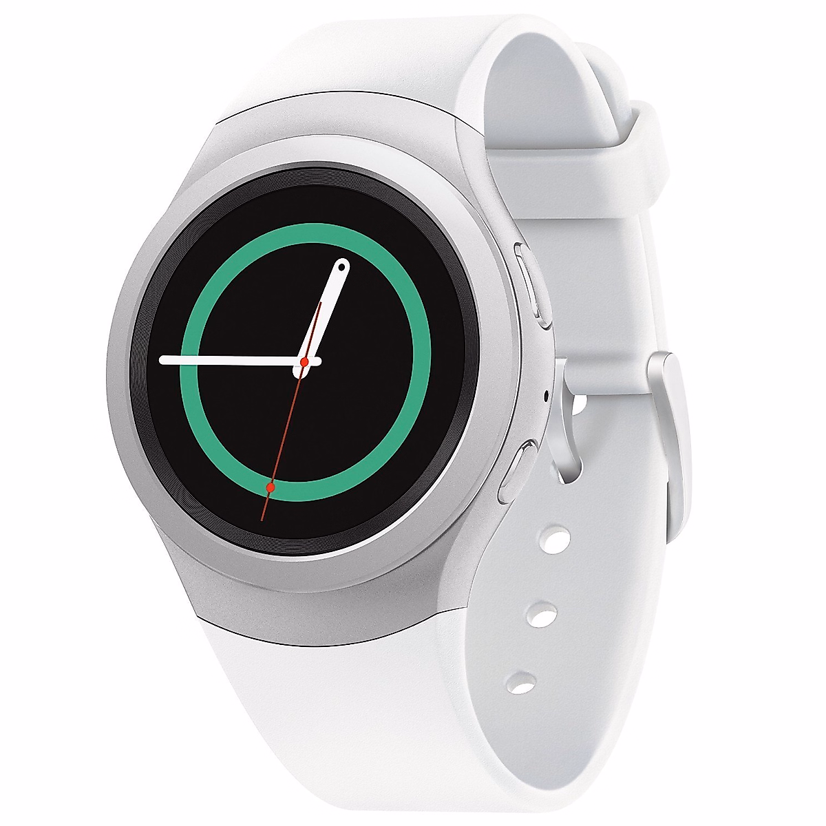 Samsung Gear S2 R730A (AT&T + Wi-Fi) Dust and Water Resistant Smartwatch - Silver (Renewed)