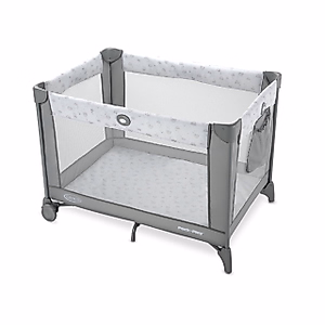 Graco Pack n Play Portable Playard, Reign with Compact Fold and Mesh Storage