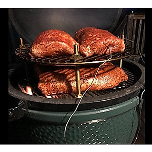 onlyfire BBQ High Heat Gasket Replacement with Adhesive Fits for Kamado Smokers Grills Like Big Green Egg, Kamado Joe,Pit Boss, Louisiana,Grill Dome