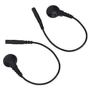 Demeras Electrode Cable, 20PCS Copper Foil Wire Improve Blood Circulationis Electrode Wires Cable for Home for TENS Machine