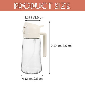 Olive Oil Spray Bottle Glass Seasoning Bottle Kitchen Oil Container Cooking Oil Dispenser Glass Vinegar Pot Oil Bottle Kitchen Gadgets Oil Sprayer Oil Pot Vinegar Dispenser