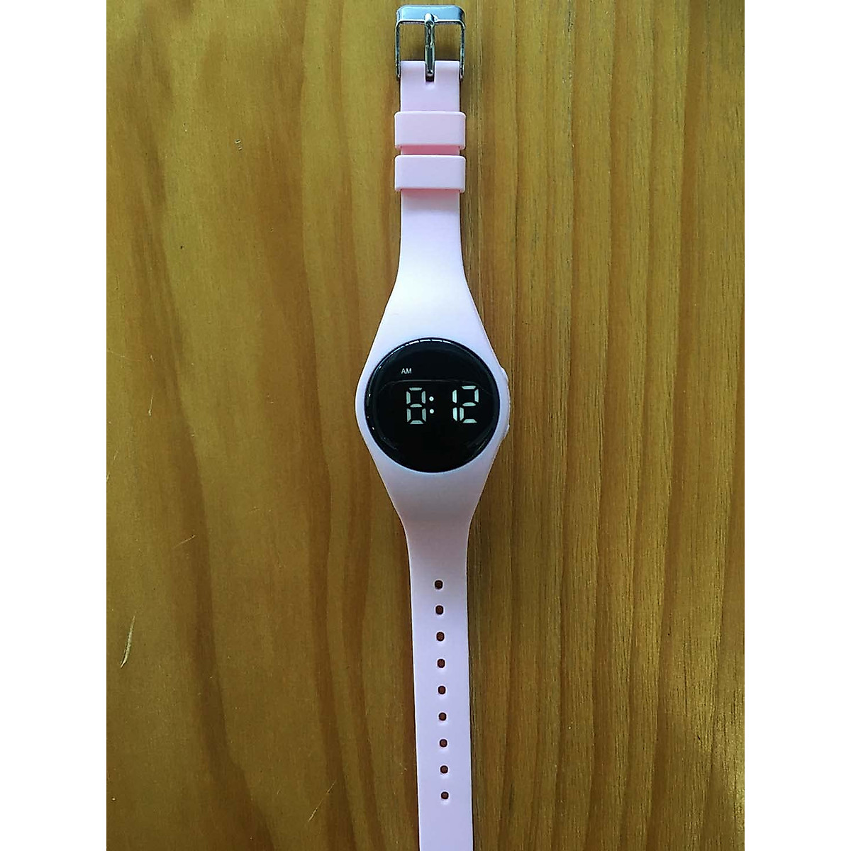 e-vibra Rechargeable Vibrating Alarm Reminder Watch - Waterproof Potty Training Watch with Countdown Timer (Pink)