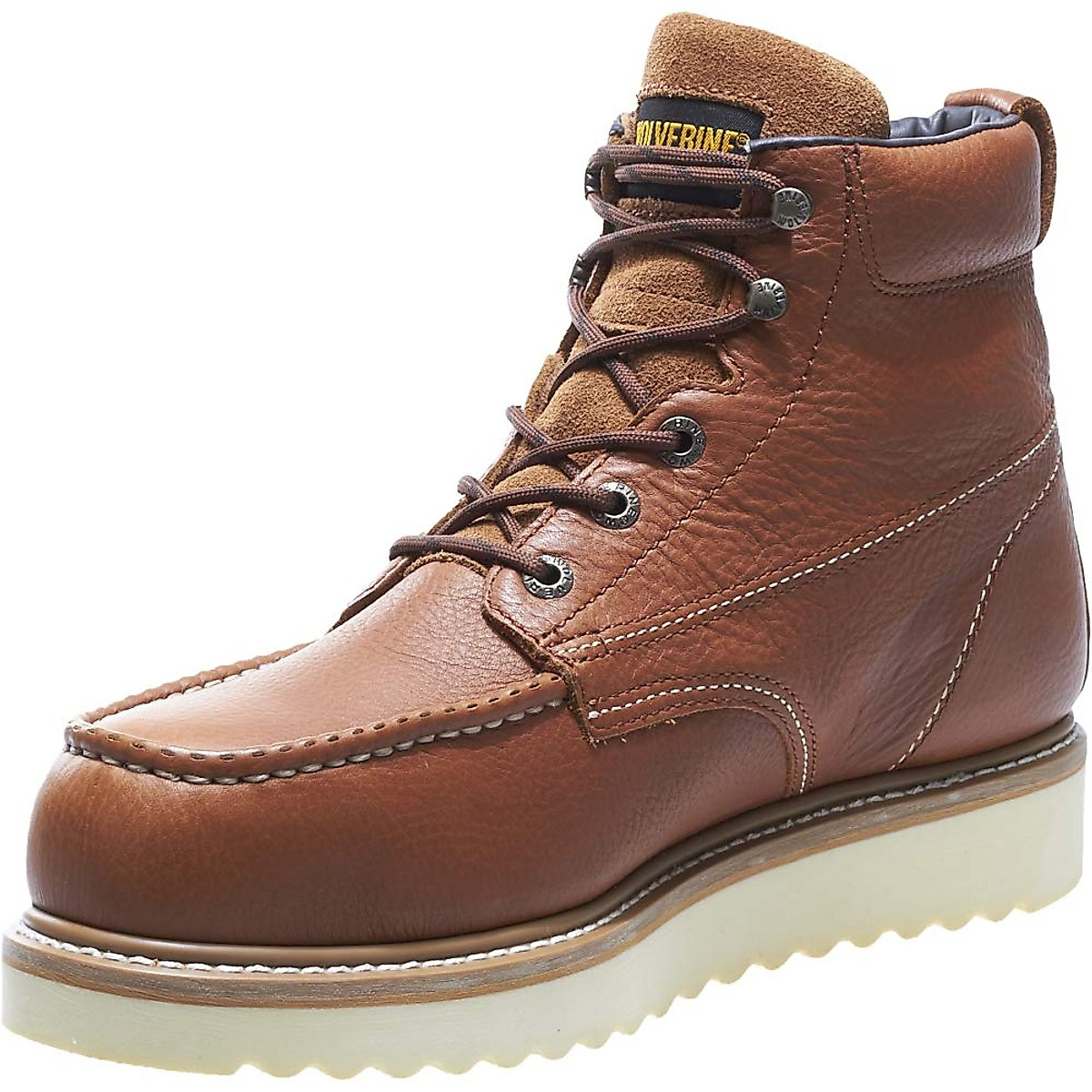 WOLVERINE Men's W08289 WOLVERINE Steel Toe Boot, Honey, 10 M US
