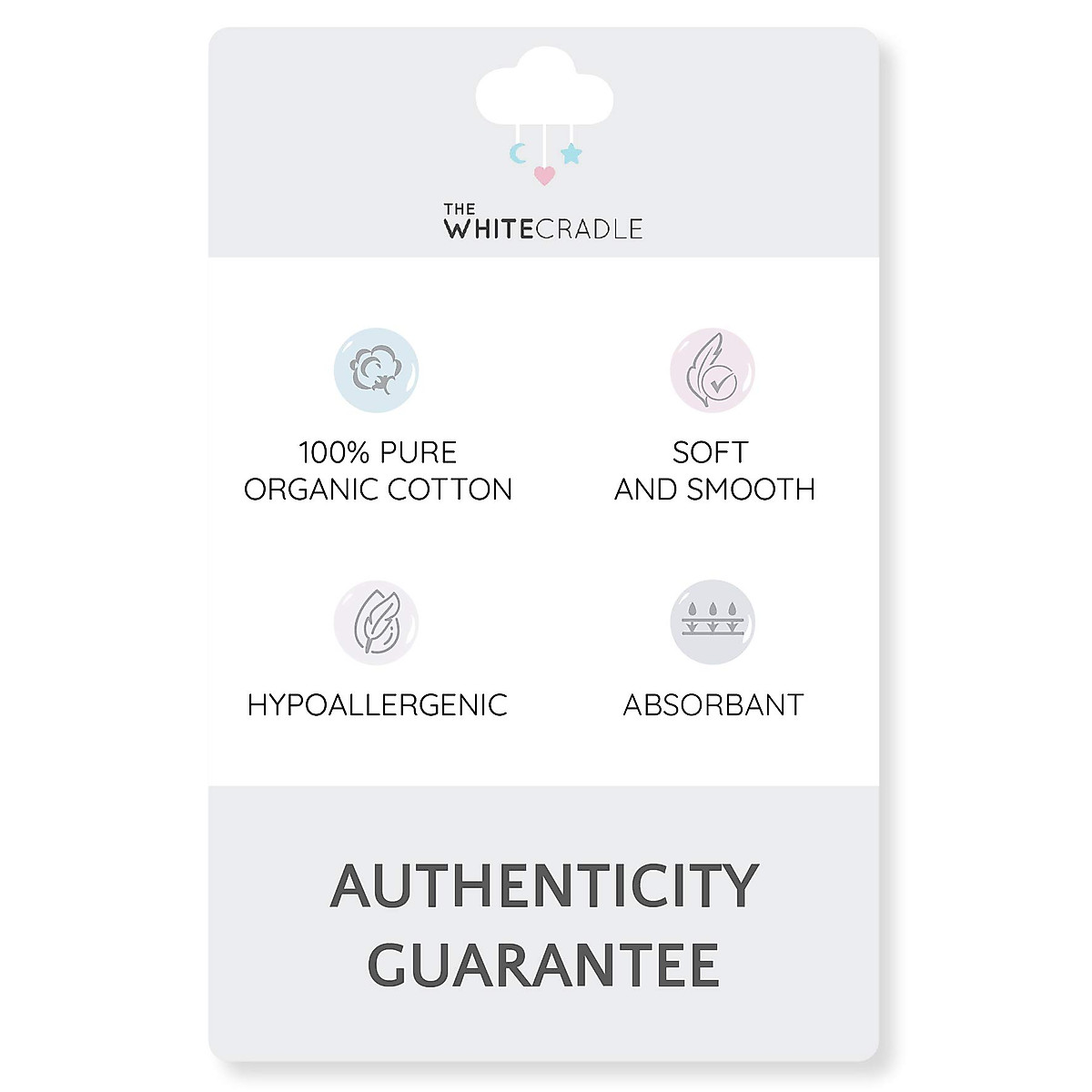 TWC Organic Muslin Swaddle Blankets for Baby | Cotton Double Layer Cloth - Super Soft, Absorbent | Large 44"x44" | Pack of 3 - Blue 3 Design