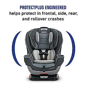 Graco Extend2Fit Convertible Car Seat | Ride Rear Facing Longer with Extend2Fit, Redmond