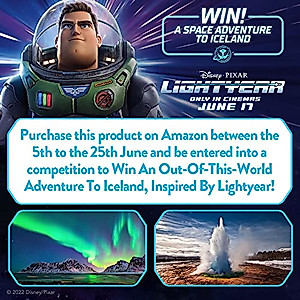 Mattel Disney and Pixar Lightyear Laser Blade DX Costume Toy, Movie-Inspired Plastic Machete with Electronic Lights & Sounds, Kids Gift Ages 4 Years & Older