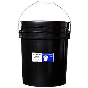 Atrix 421-000-002 5-Gallon Replacement Ultrafine Filter Bucket Style Vacuum (Compatible with ATIHCTV5), Black