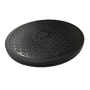 Mateda Lazy Susan Turntable Organizer Non Skid Heavy Duty Rotating Swivel Steel Ball Bearings for TV, Monitors, Laptops, Artwork, Plants (12 Inch)