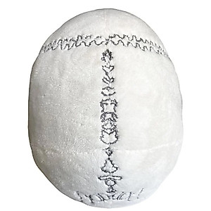 GIANTmicrobes Skull Plush, Skull Stuffed Animal, Anatomical Skull Gift, Halloween Skull Decor, Anatomy Skull, Human Skull Model Plushie, Skull Anatomy Model, Skull Pillow, Skull Toy, Sugar Skull