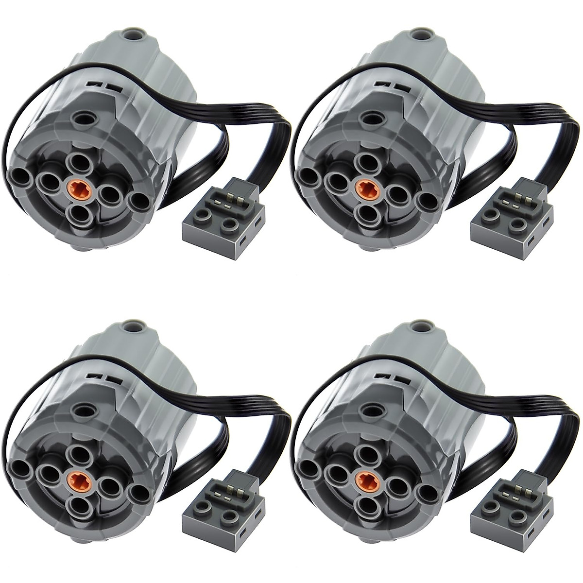 TEESE 4pcs Technic-Motor Set with XL-Motor, Compatible with Technic-Parts, MOC Project Replacement-Parts