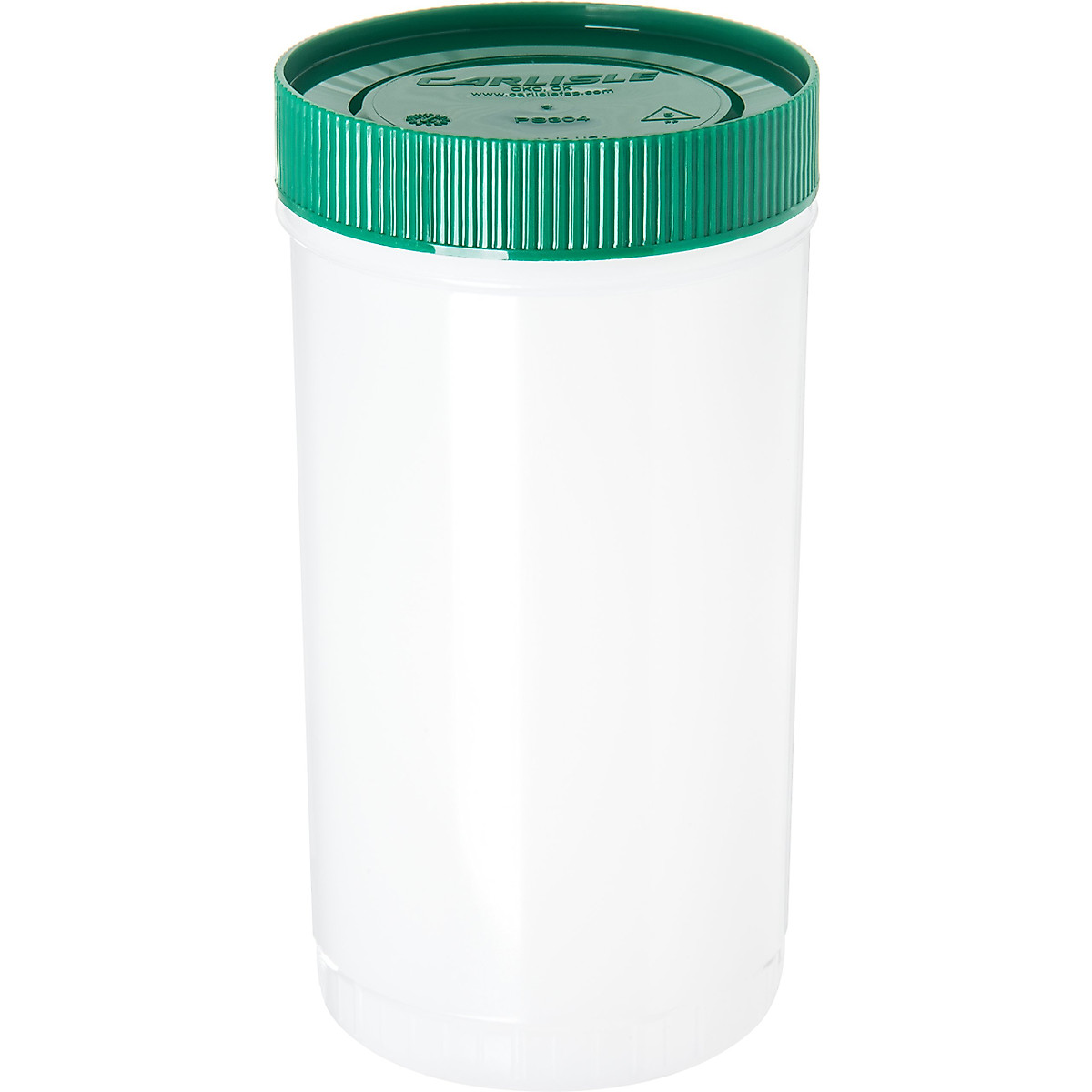 Carlisle FoodService Products Stor N' Pour Complete Quart Set Neck, Container, Cap, And Spout for Bar, Kitchen, And Restaurants, Plastic, 1 Quart, Green, (Pack of 12)