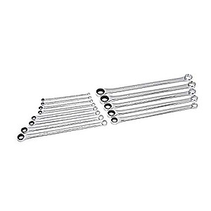 GEARWRENCH 13 Pc. GearBox 12 Pt. XL Double Box Ratcheting Wrench Set, SAE - 85999