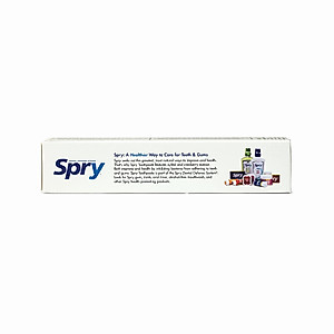 Spry Xylitol Toothpaste for Kids 5oz. Kids Toothpaste with Fluoride, Teeth Whitening Kids Toothpaste with Xylitol, Natural Breath Freshening, Mouth Moisturizing Ingredients, Bubble Gum (Pack of 1)