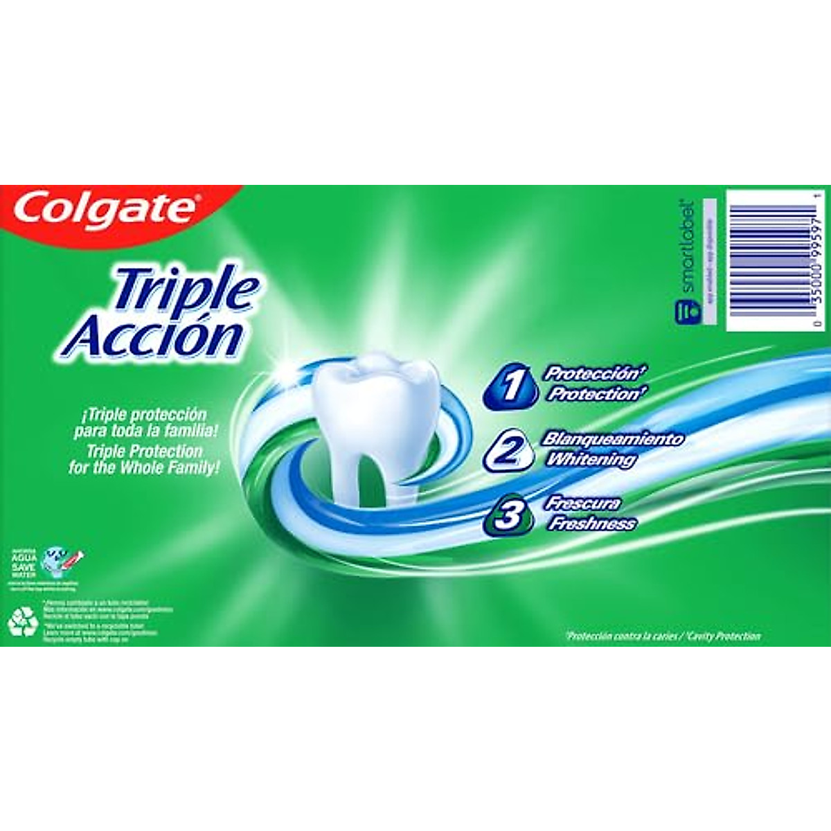 Colgate Triple Action Toothpaste, 6 oz, 3 Pack