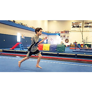 Tumbl Trak Adjustable Lycra Running Arms - Correcting Arm Position for Track and Field, Agility Training and Speed Training - Unisex Youth