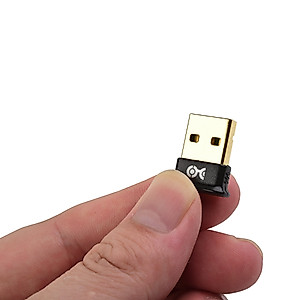 Cable Matters USB Bluetooth Adapter (USB to Bluetooth 4.0 Adapter) for Windows 10, 8.1, 8, 7, Vista, XP, Raspberry Pi in Black