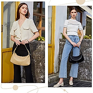 Montana West Cute Shoulder Hobo Bags for Women Trendy Mini Purses Vegan Leather Clutch Purse and Handbags MWC-073MSY