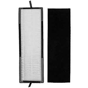 Nispira True HEPA Filter + Activated Carbon Pre Filter Compatible with Eureka NEA120 Air Purifier and Toshiba Smart WiFi Air Purifier. Compared to Part NEA-F1 NEA-C1. 1 Set