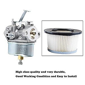 Carburetor for Tecumseh 632230 632272 H30 H50 H60 HH60 Engines Carb Fits many tecumseh 5&6 HP 4 cycle engines on snowblowers & troy bilt horse tillers