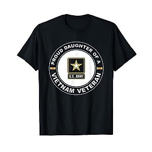 Proud Daughter Of A Vietnam Veteran - 4th Of July Tshirt