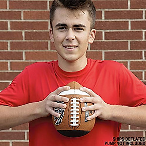 Passback Official Composite Football, Ages 14+, High School Training Football