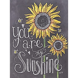 Primitives by Kathy Chalk Sign, Sunflowers - You Are My Sunshine (26853)