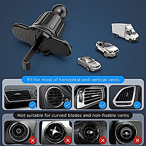 Wireless Car Charger, Tenpoform 15W Qi Fast Charging Double Coil Charging Auto Clamping Phone Mount Air Vent Dashboard Phone Holder for Wireless Charging Phones Like iPhone, Samsung, Google, LG, etc