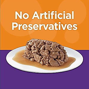 IAMS PERFECT PORTIONS Healthy Kitten Grain Free* Wet Cat Food Cuts in Gravy, Chicken Recipe, (24) 2.6 oz. Easy Peel Twin-Pack Trays