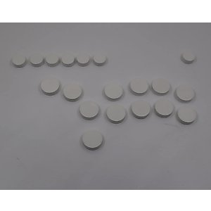 Keycaps for FightBox B1-PC B1-PC-B B1-PS B1-PS-B Ultra-Thin All Buttons Leverless-Style Arcade Game Controller (White)