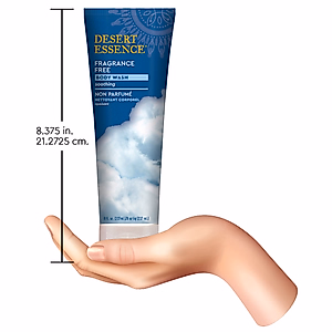 Desert Essence Fragrance Free Body Wash Sensitive Skin-Friendly Plant-Based Cleanser with Organic Aloe, Green Tea & Jojoba Oil - Nourishing Antioxidants - Vegan, Gluten-Free, Cruelty-Free - 8oz