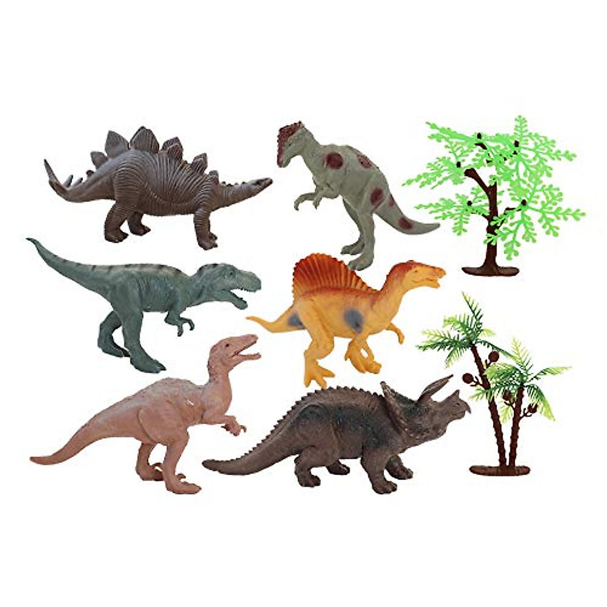 JOYSAE 8 Pack Dinosaur Toys for Kids - Realistic Toy Dinosaurs for Kids Education - Best Gift and Birthday Present