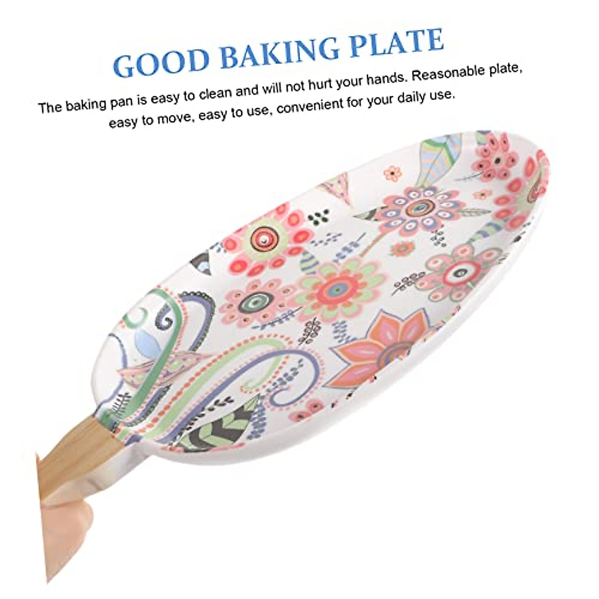 SEWOART Plate commercial tableware bread board baking pan fish platter food tray japanese plates bread loaf pans for baking fruit pies baking board bakeware with handles kitchen bakeware