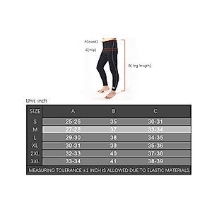 Dizokizo Wetsuit Pants 3mm Thermal High Waist Long Neoprene Trousers Diving Pants for Men Women (2XL)