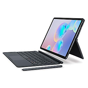SAMSUNG Tab S6 10.5" (T860) Bookcover Keyboard Gray-EF-DT860UJEGUJ